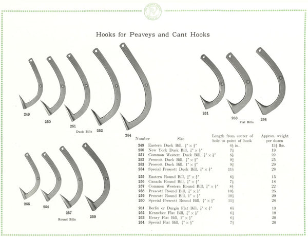 Peavey Hooks - Peavey Manufacturing Co.
