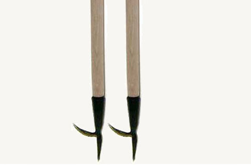 1 5/8 1 5/8"x 216" Ash Pick Pole w/Inserted Pick & Hook - Peavey ...